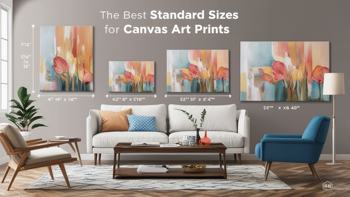 Standard Canvas Art Sizes: A Quick Guide - MintSuper Art