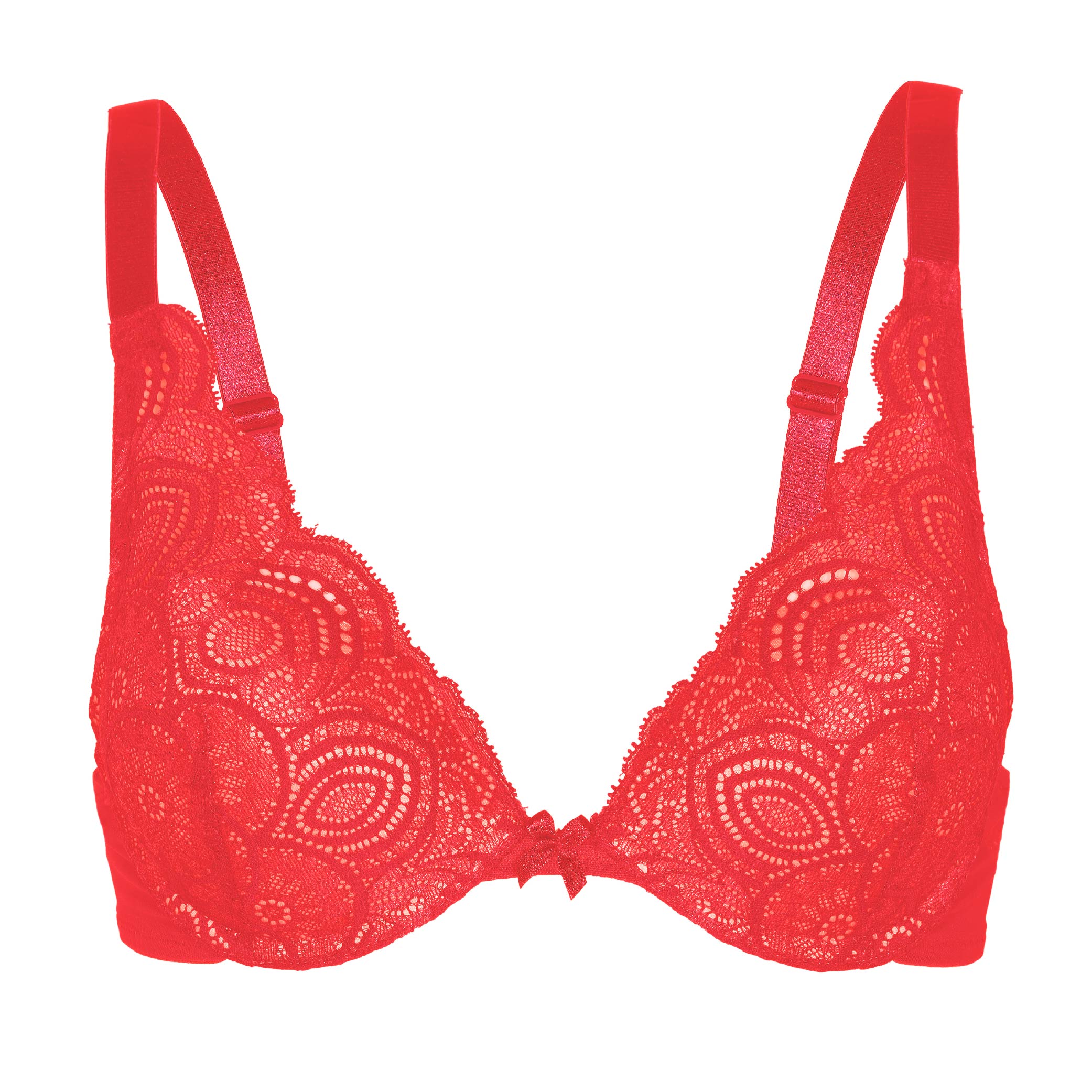 Triangle Push Up Bra - Red - Wonderbra