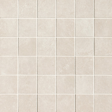 Nobu White 2x2 Mosaic - Brick City Tile