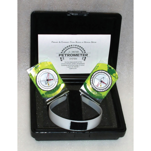 PETROMETER SET FOR TOTAL RANGE OF MOTION MEASUREMENTS