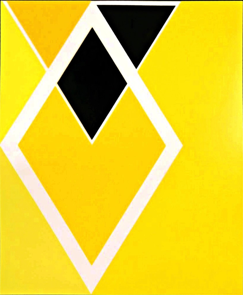 LARRY ZOX 1960s Geometric Abstraction 1967 - Alpha 137 Gallery