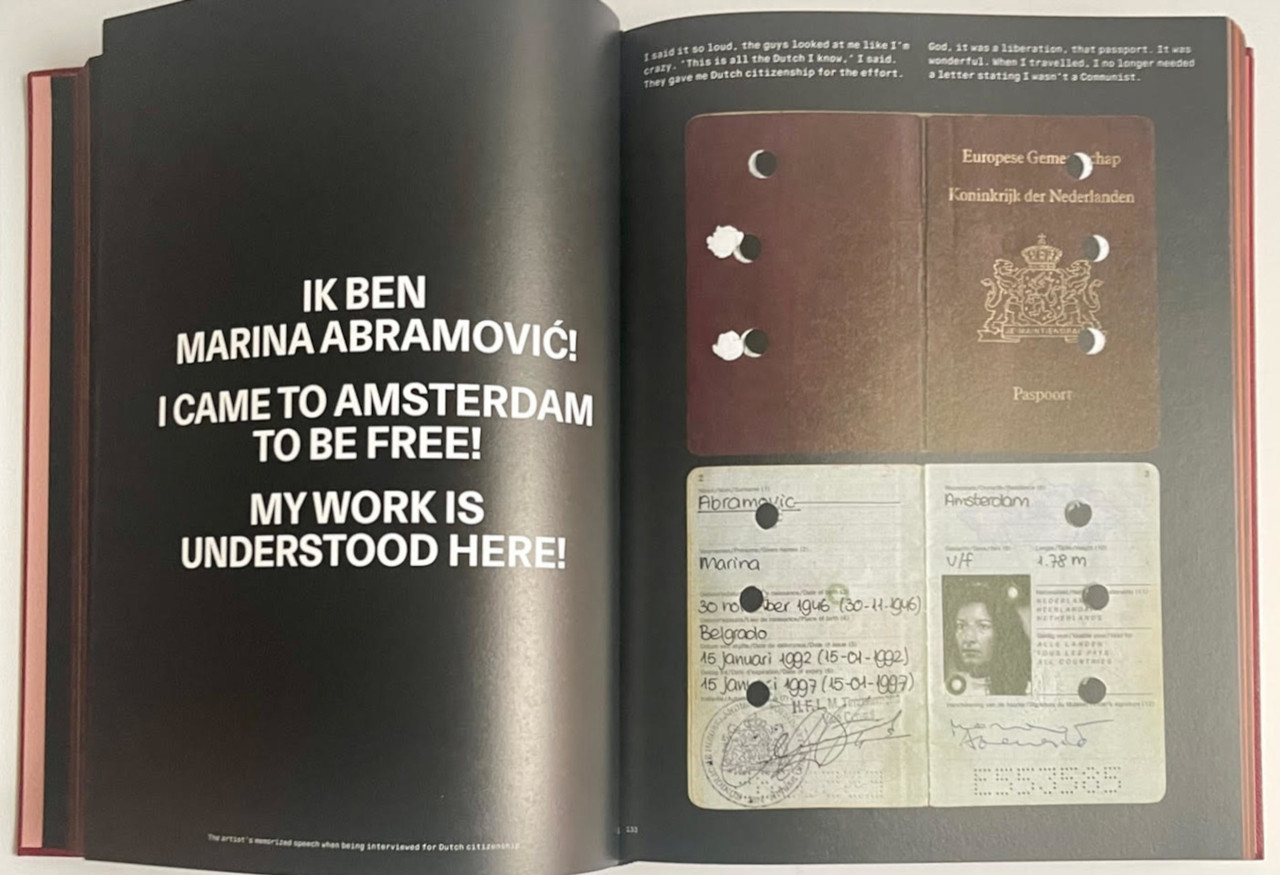 Marina Abramović, A Visual Biography (Hand signed by BOTH Marina ...