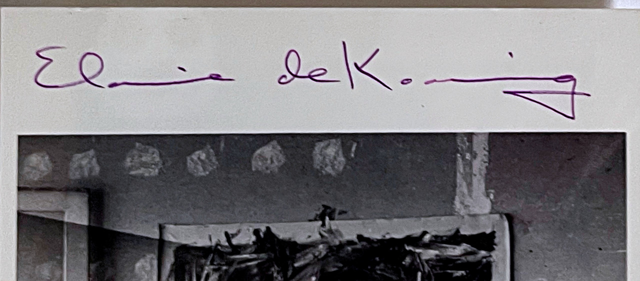 Art Card: Willem de Kooning and Elaine de Kooning, 1953 (Hand Signed by ...