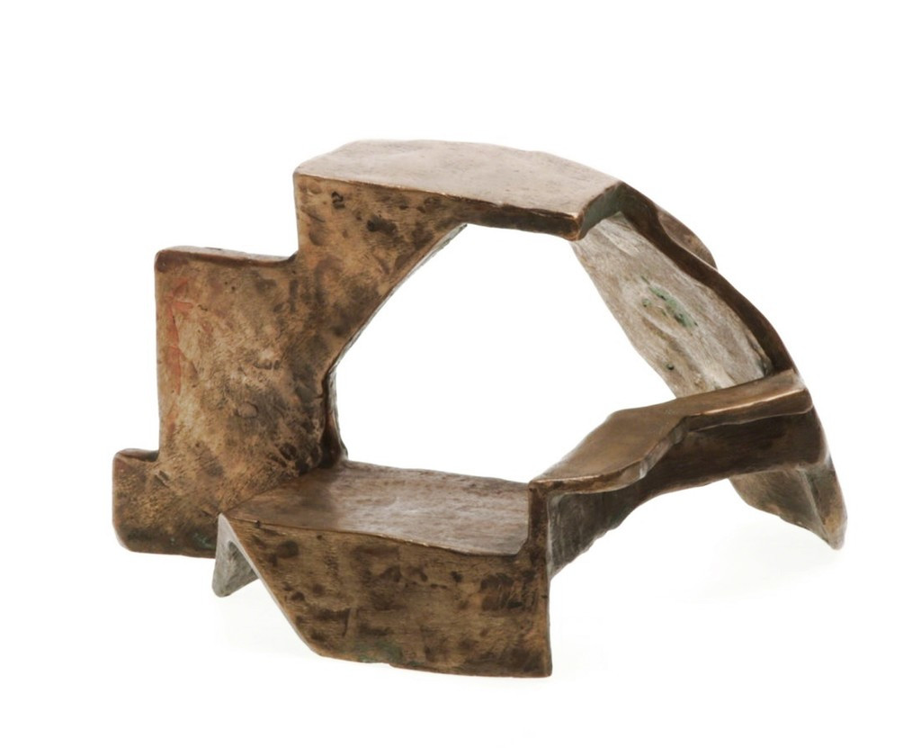 Peter Reginato, Abstract Bronze Sculpture - Alpha 137 Gallery