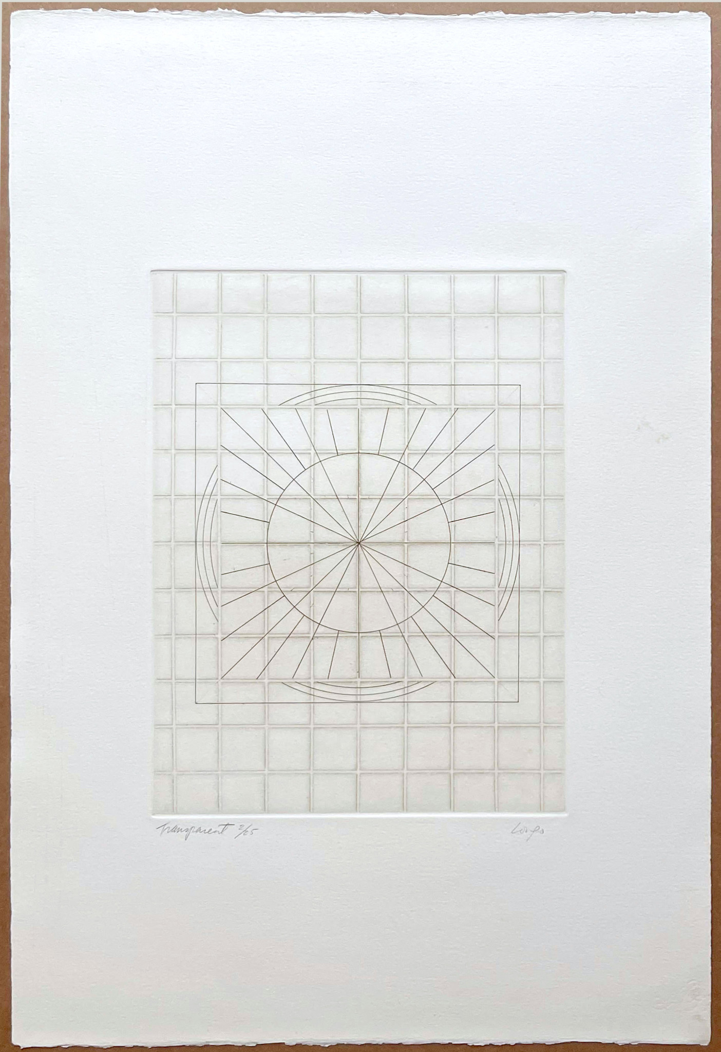 Vincent Longo, Transparent, ca. 1970