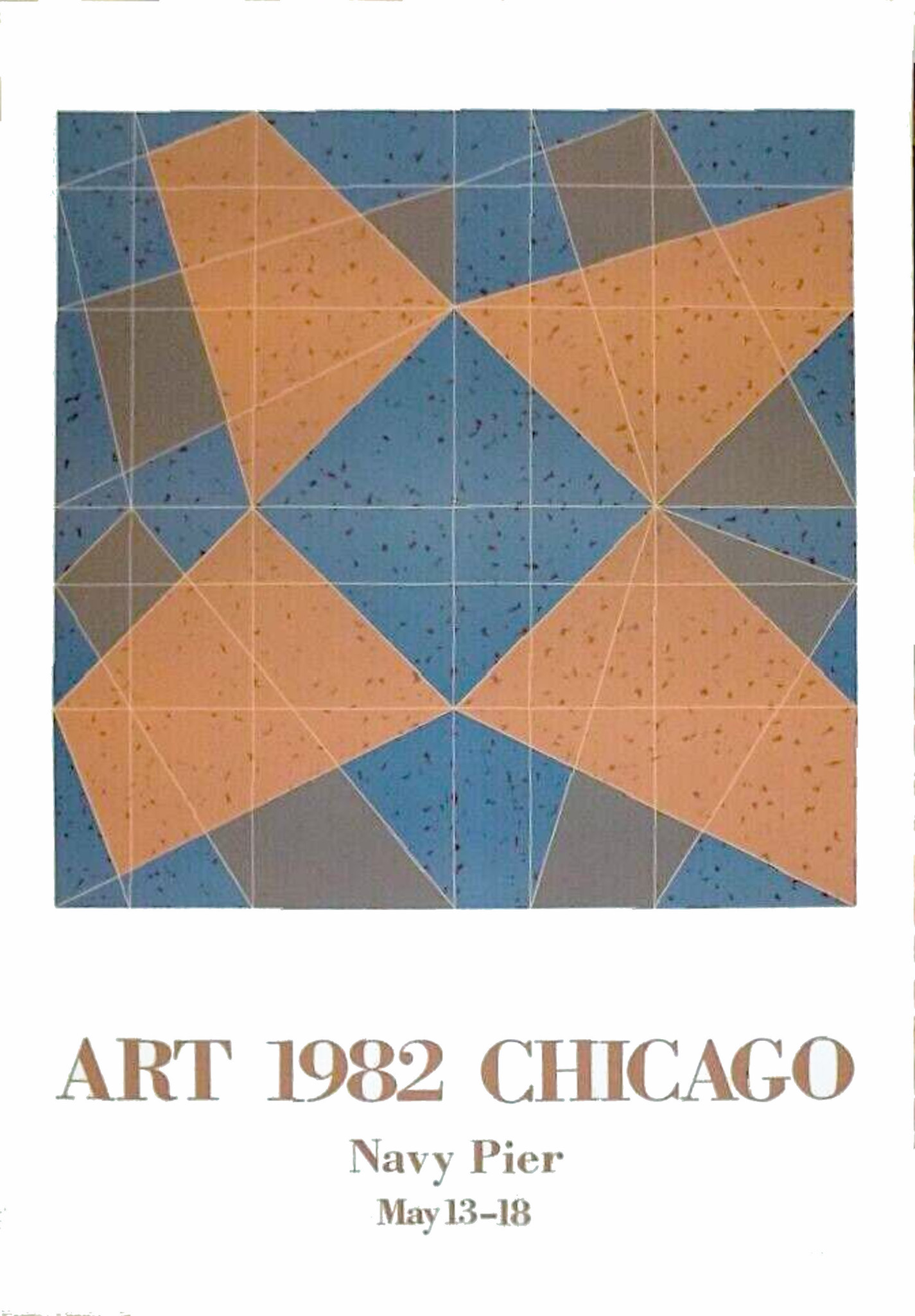 Jack Tworkov, Art 1982 Chicago Navy Pier Poster, 1981