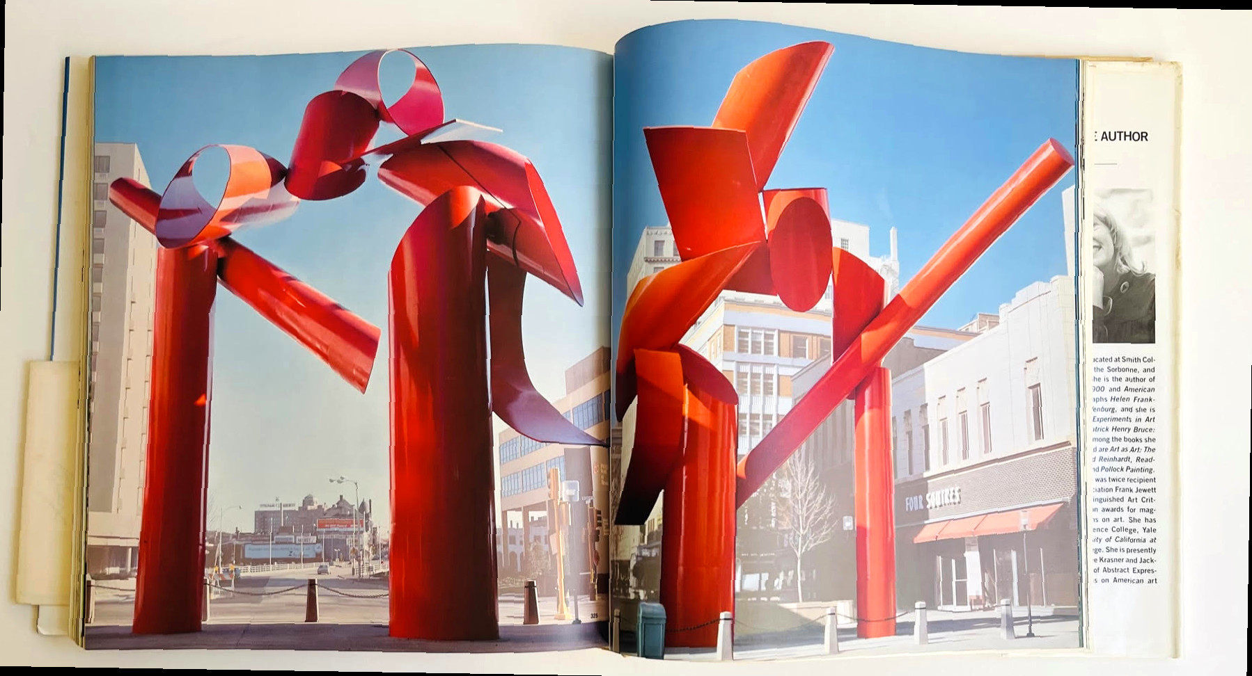 Alexander Liberman, Alexander Liberman, hand signed and inscribed by ...