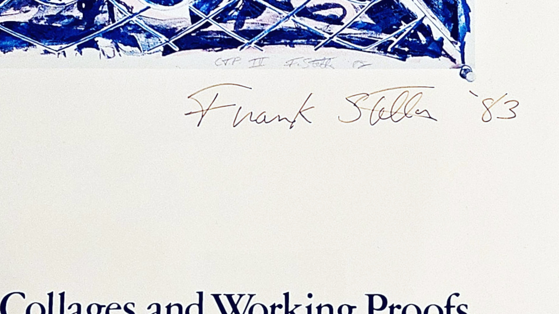 Frank Stella, Frank Stella Fourteen Prints with Drawings, Collages, and ...