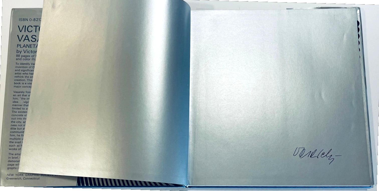 Victor Vasarely, Planetary Folklore (Hand signed by Victor Vasarely), 1973