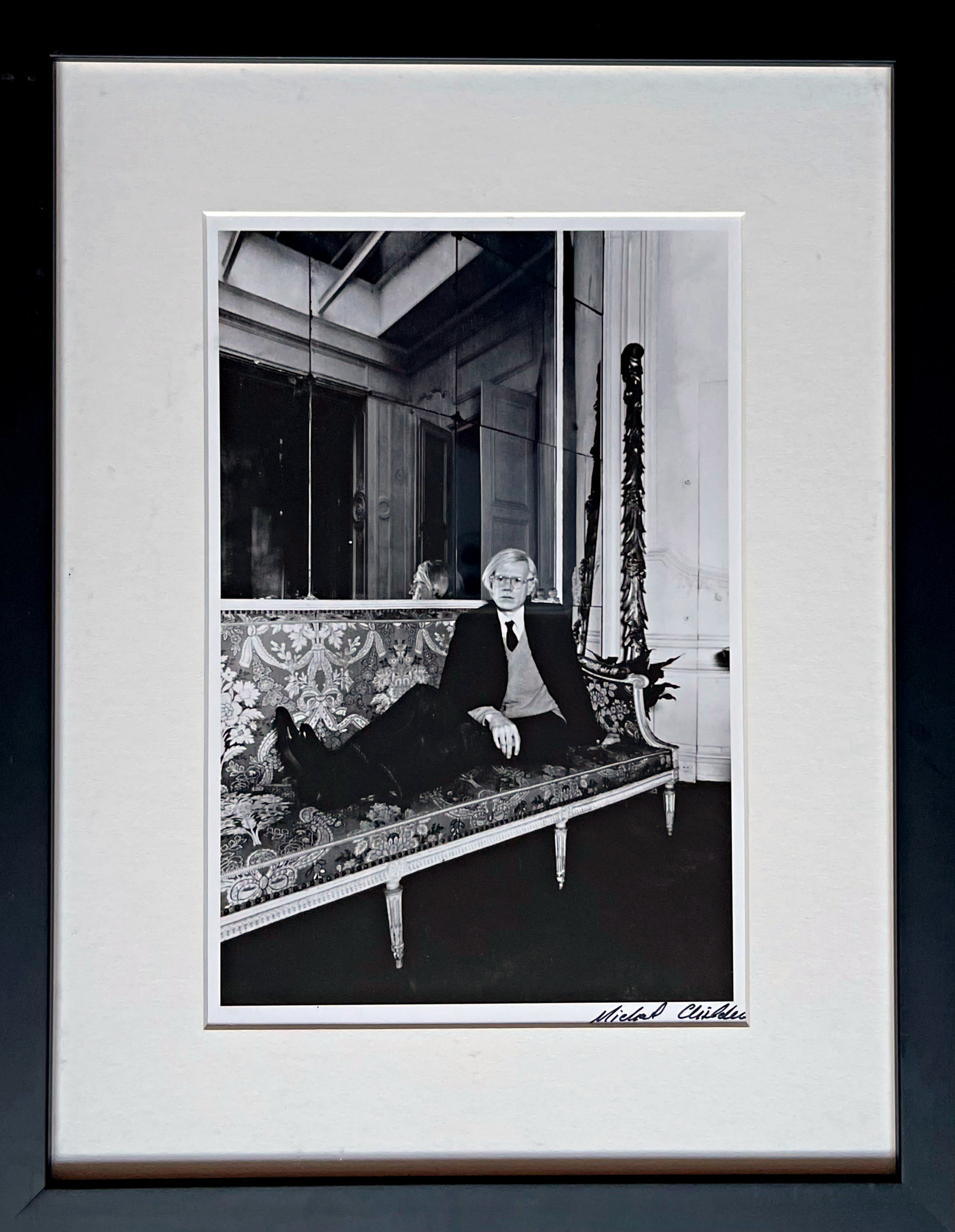 Michael Childers, Andy Warhol in Paris 1980, 2007 - Alpha 137 Gallery