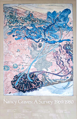 Nancy Graves: A Survey 1969/1980 (Hand signed and inscribed to Dick ...