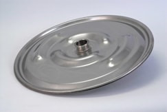 IBC Lid Drum Cover 22-1/2" 304 Stainless Lid w 2" Weld Ferrule in ...