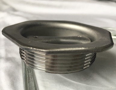 2" Hex Head Bung Plug with Crossbar (DOT) - Custom Metalcraft