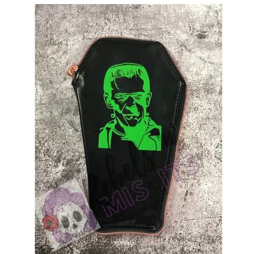 Morticia Zip Around Coffin Wallet DIGITAL PDF PATTERN