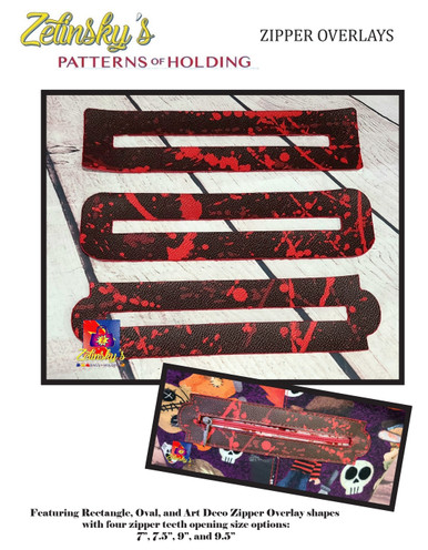 Zipper Panel Overlays DIGITAL PDF PATTERN