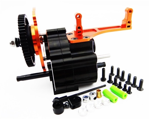 Hot Racing Complete Steel Gear Transmission Gearbox for the Axial AX-10 ...