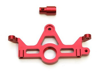 CNC Machined Aluminum HD Motor Mount for Slash 4x4 (Red) 6860R