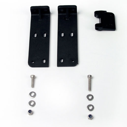 Atomik Rudder Mount Set for the Whiplash Brushless RC Race Boat (18043).