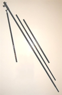 MEGATECH NIRVANA II MAST & GOOSENECK WITH BOOM & JIB BOOM