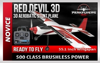 Fly the ParkFlyers R/C Red Devil 500 3D RTF Airplane