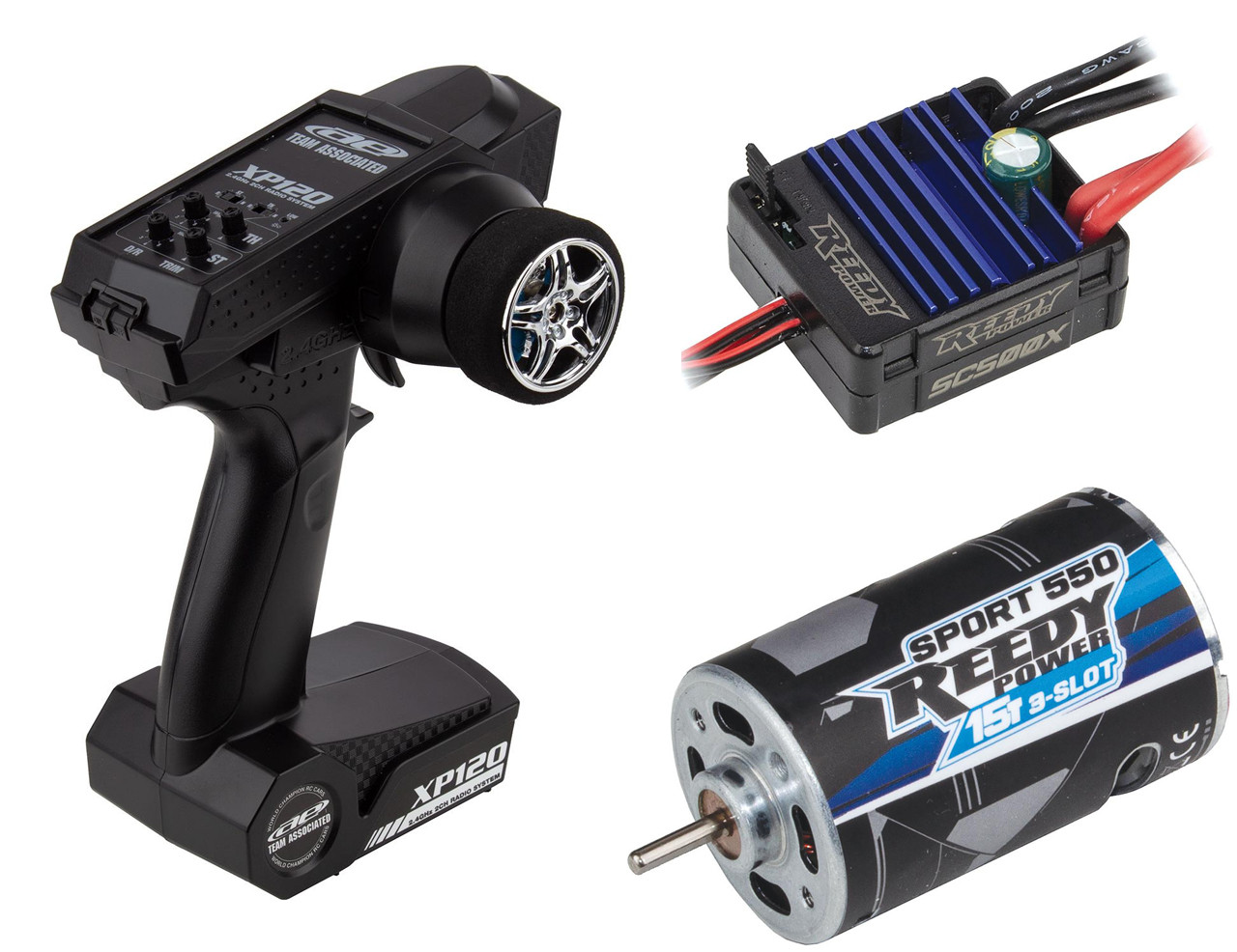 Team Associated Apex2 Sport ST550 Rally Car RTR LiPo Combo Package (30127C)