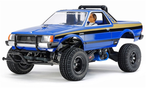 Tamiya RC Subaru Brat Blue Special Edition Kit (47413)