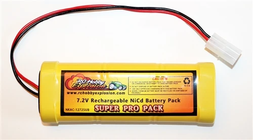 Nikko 9.6V Slot-In Ni-Cd Battery Pack
