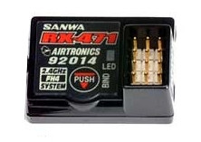 Airtronics RX-471 2.4Ghz 4-Ch FH3/FH4 Super Response Receiver (M12), 92014