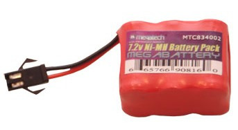 Megatech 7.2V NIMH 6-CELL 200MAH BATTERY