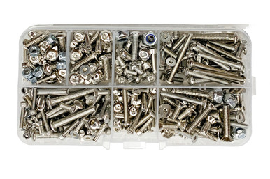 Racers Edge Stainless Steel Screw Set for Traxxas Maxx 4S, 3114