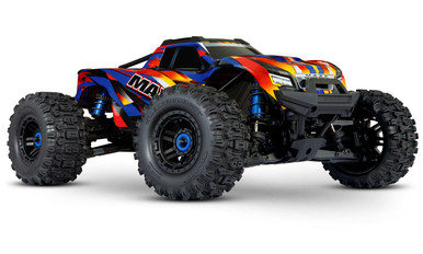 Traxxas Yellow/Red Maxx 4S RTR 4x4 Monster Truck with WideMaxx (89086-4)