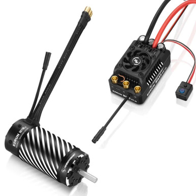 Hobbywing MAX 5 ESC and EzRun 56118 SD G2 1100KV Brushless Motor Combo ...