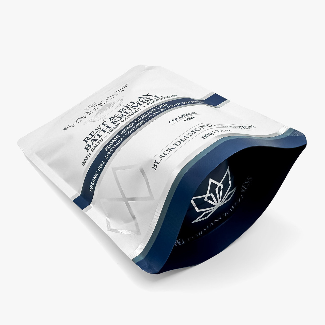 Rest & Relax Bath Krumble - Bath Salts and Hemp Extract