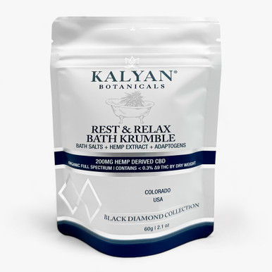 Rest & Relax Bath Krumble - Bath Salts and Hemp Extract