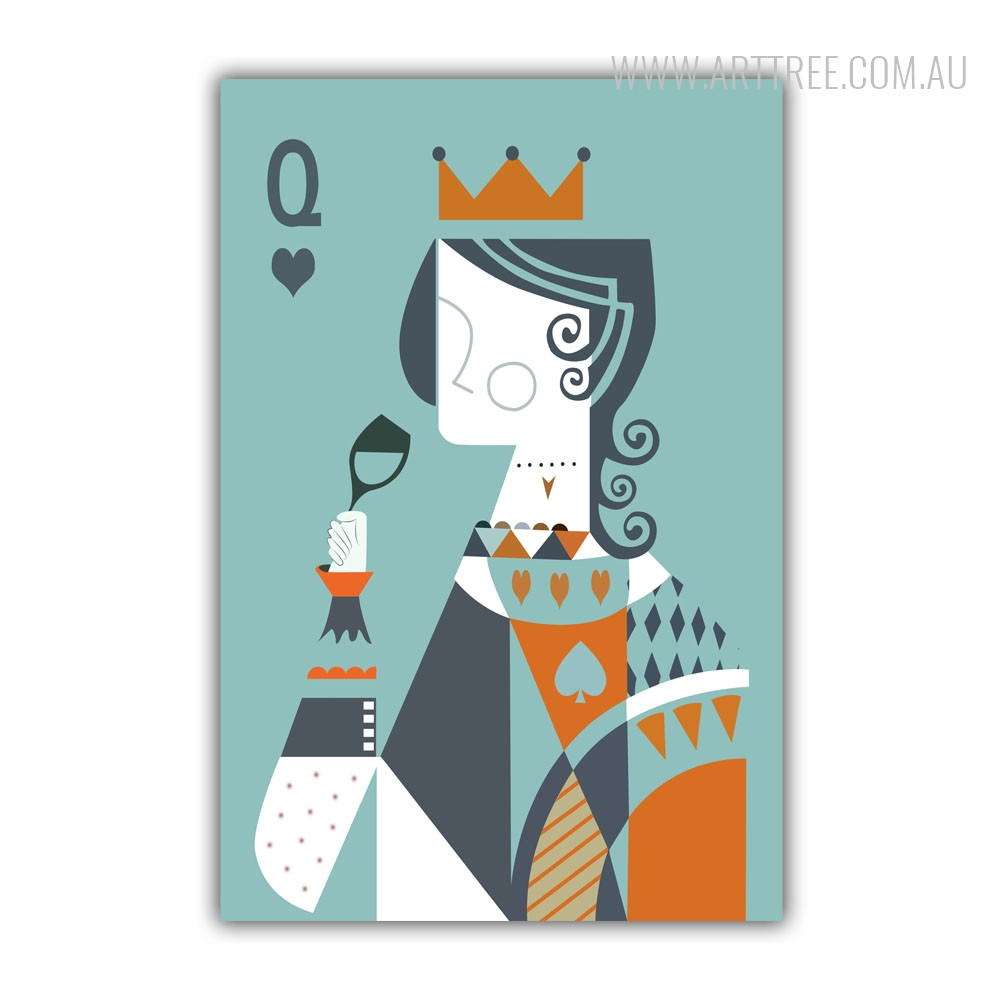 Poker King Queen - arttree.com.au