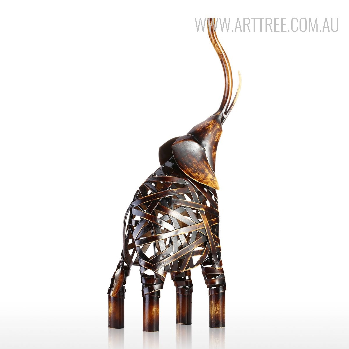 Iron Braided Elephant - arttree.com.au