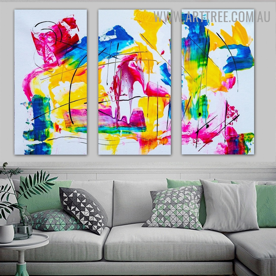 Multicolor Spots - arttree.com.au