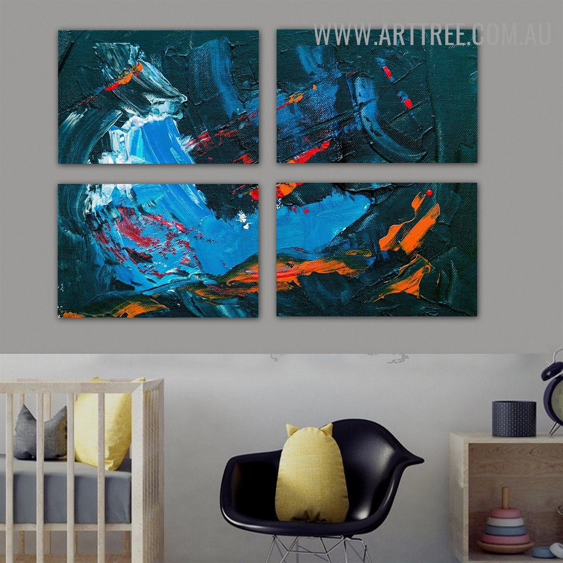 Multicoloured Spots - arttree.com.au