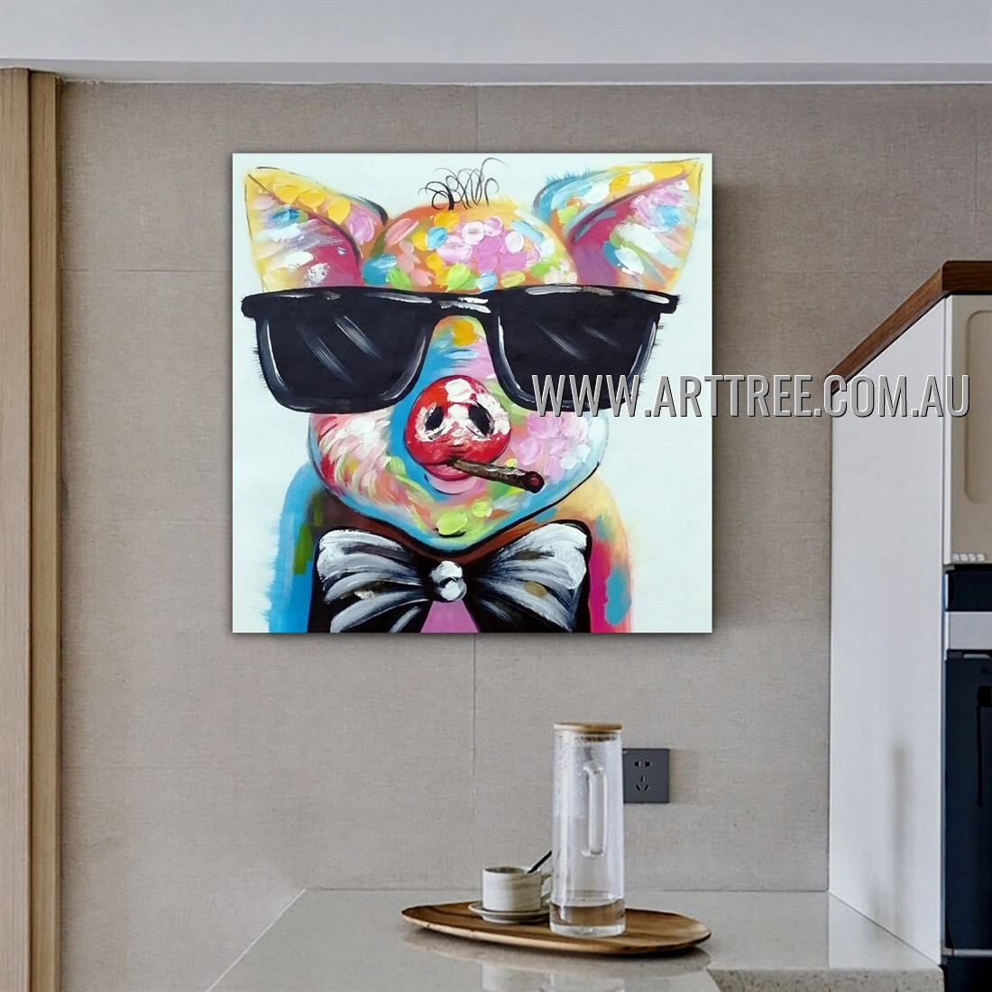 Dapple Pig - arttree.com.au