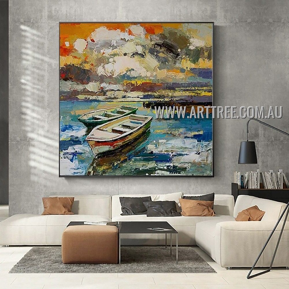 Seaside Boat - arttree.com.au
