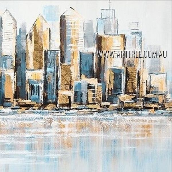 Multicolor City Wall Art Set - arttree.com.au