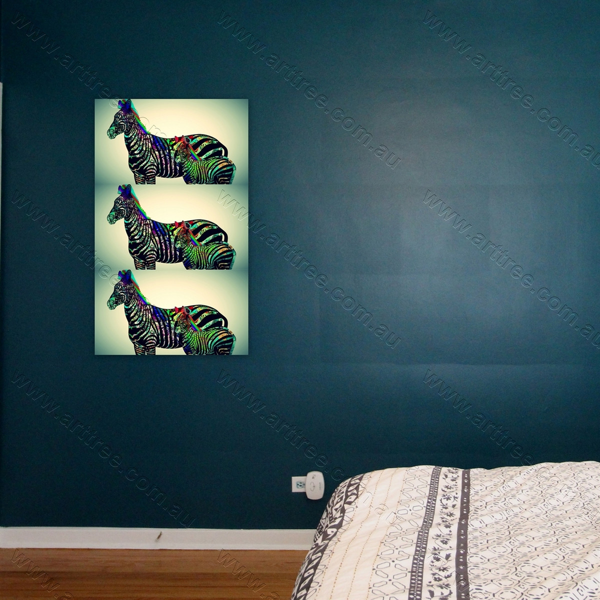 Zebra Collage 01 - arttree.com.au