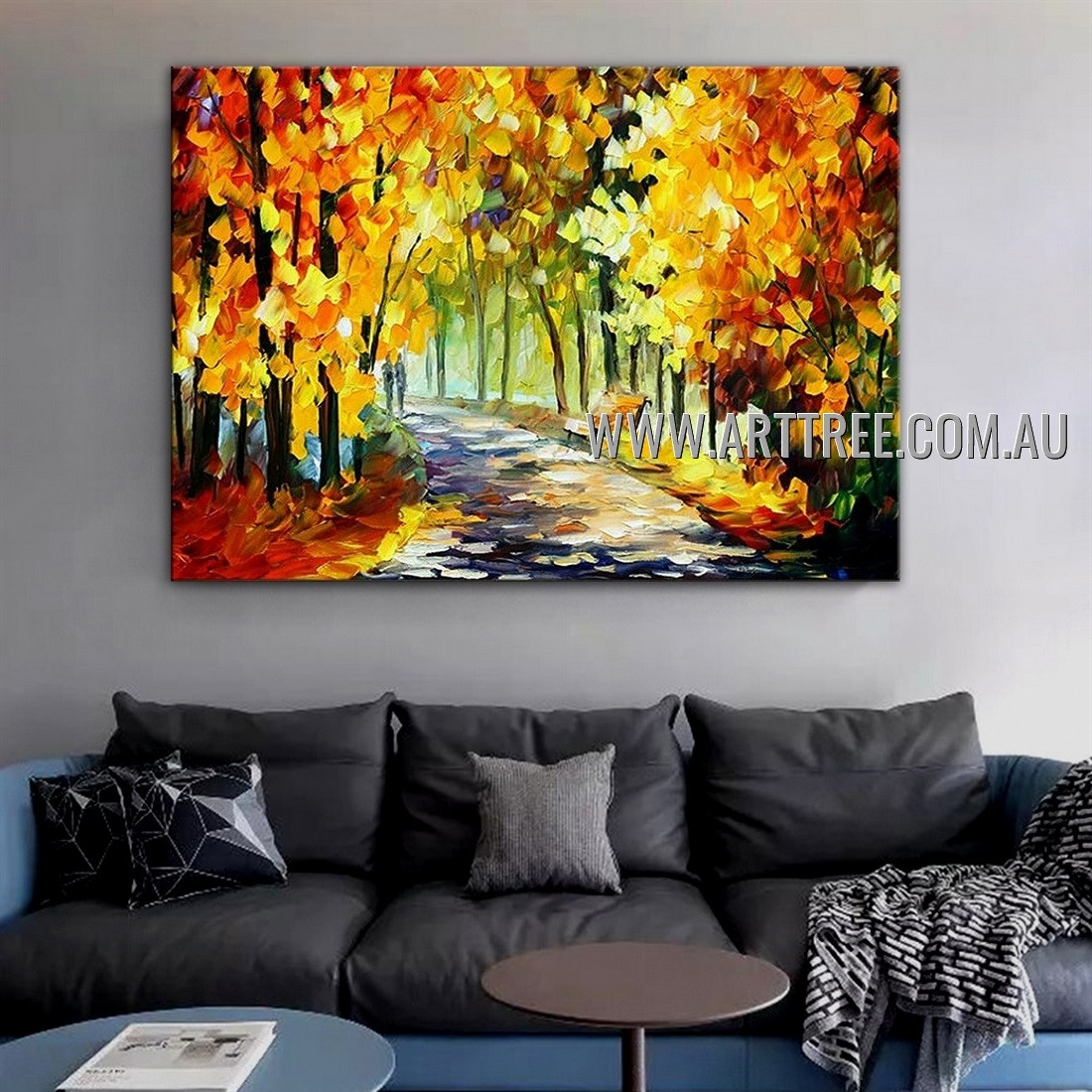 Autumn Path - arttree.com.au