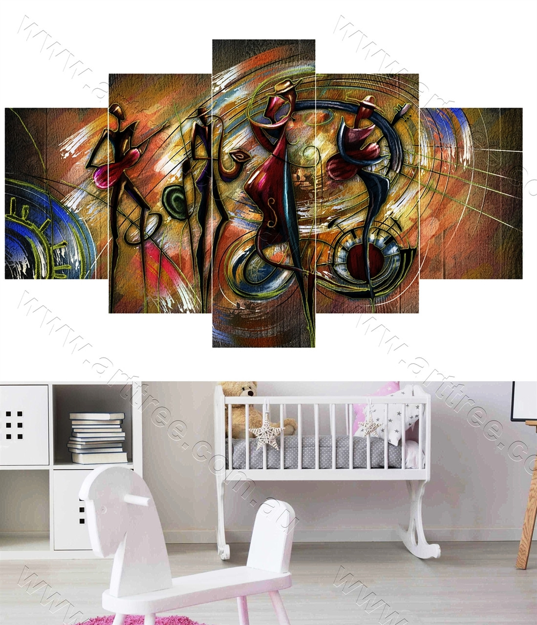 Abstract Band - arttree.com.au