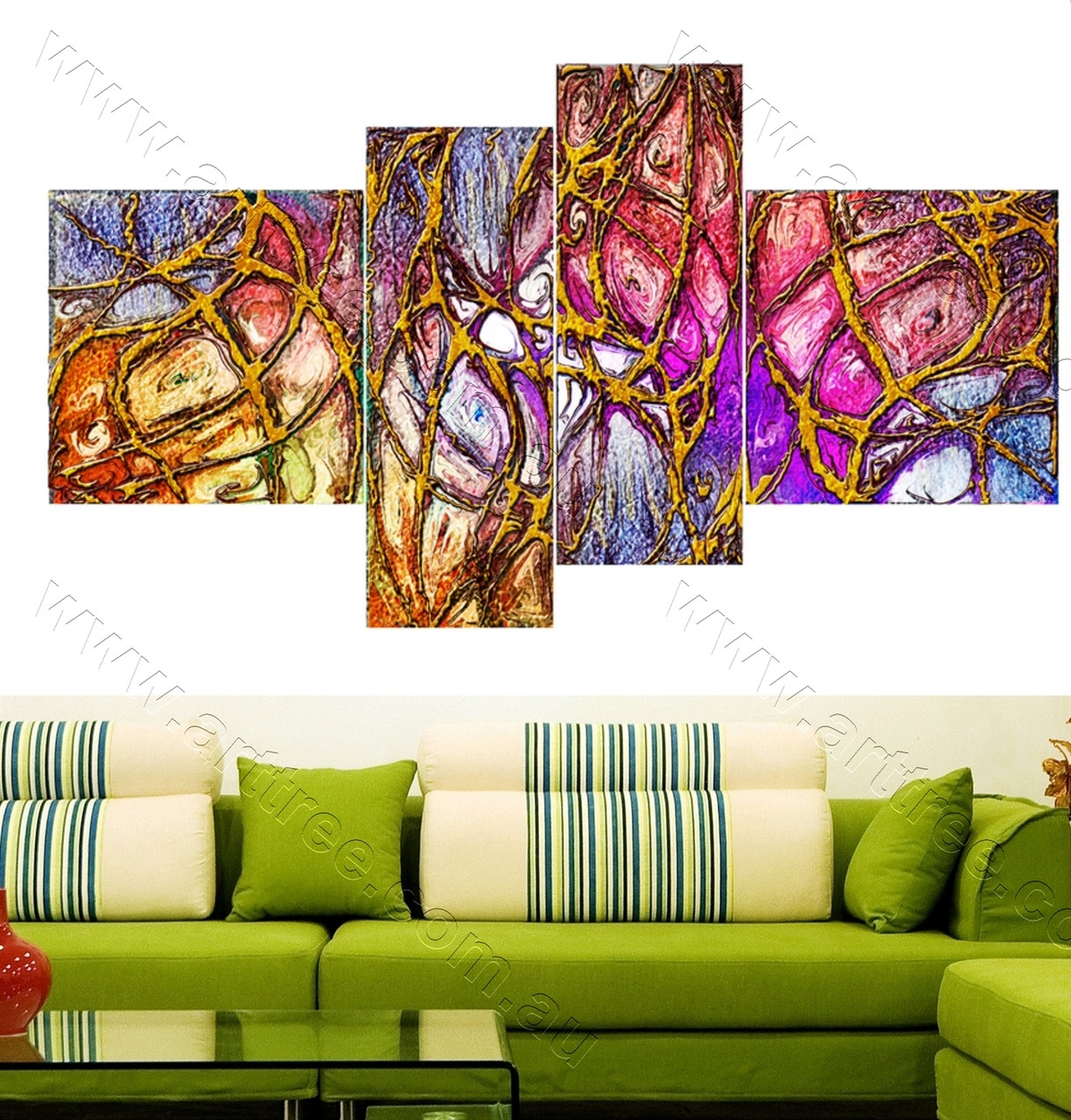 Abstract Roots Art - arttree.com.au