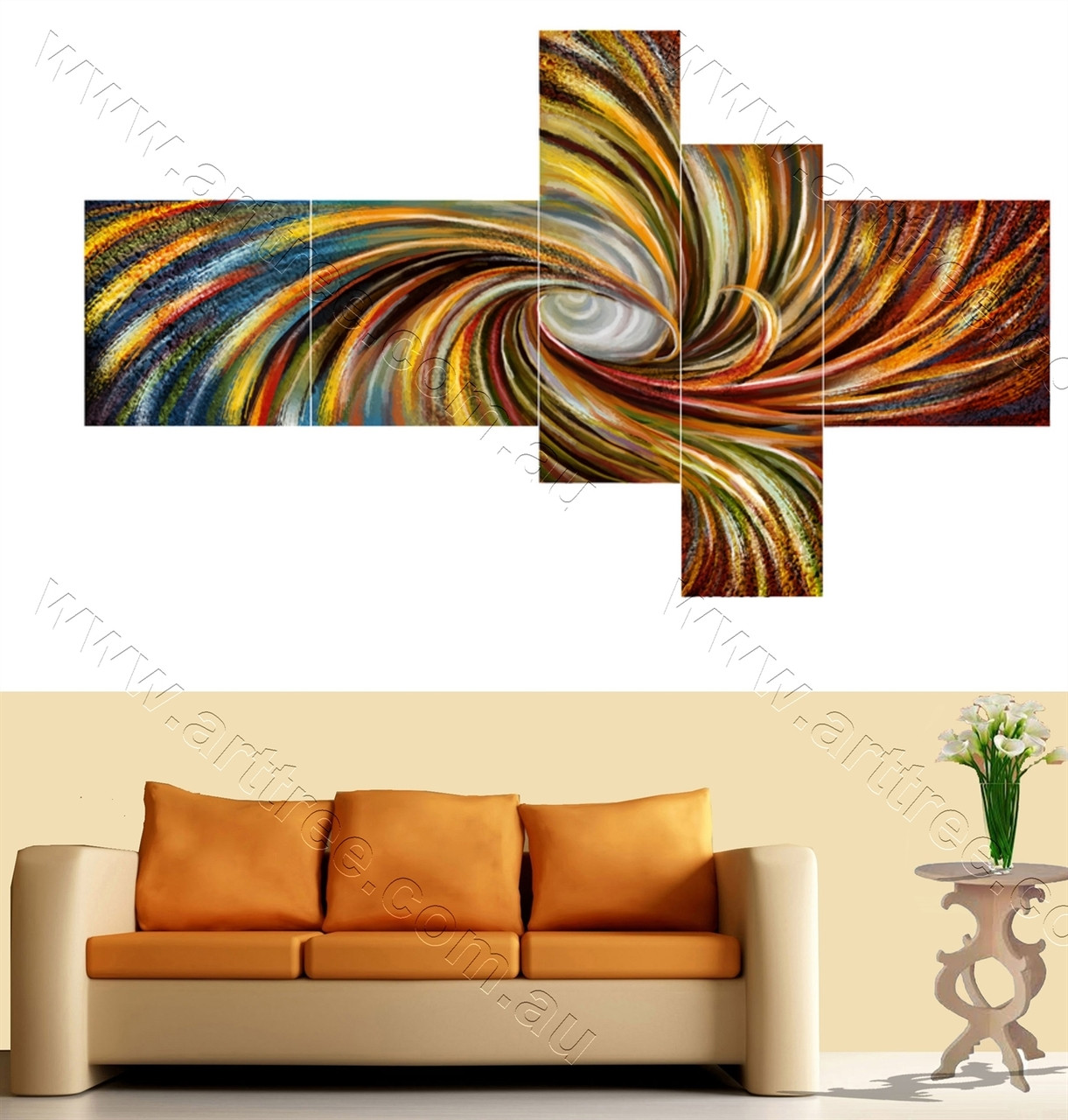 Colorful Cyclone - arttree.com.au