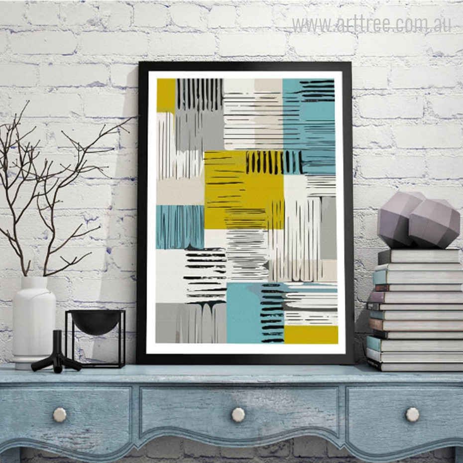 Geometric Blocks & Lines - arttree.com.au