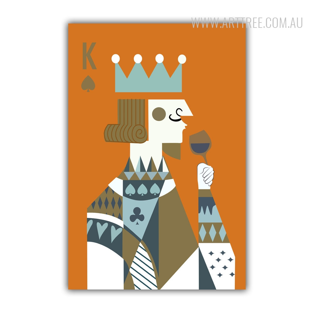 Poker King Queen - arttree.com.au