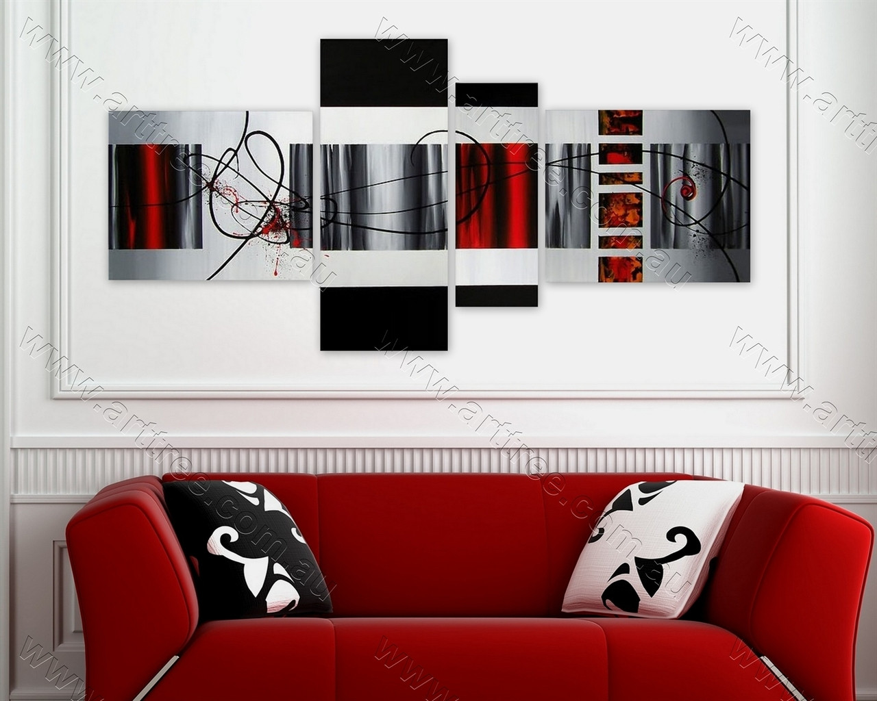 Geometric Box Pattern - arttree.com.au