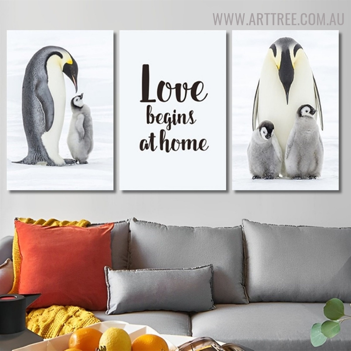 Penguin Families - arttree.com.au